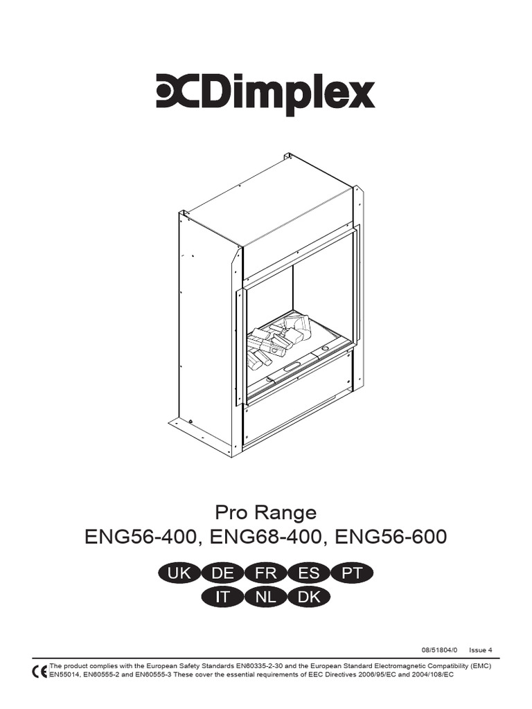 Manuale Dimplex Camino | PDF | Ac Power Plugs And Sockets | Mains ...