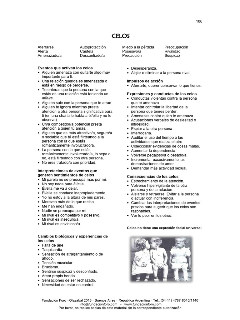 Comprendiendo los Celos Humanos | PDF | Celos | Las emociones