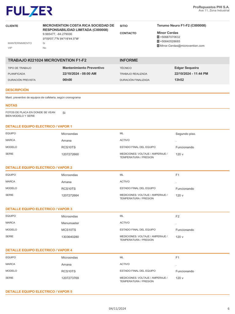 Trabajo - 221024 MICROVENTION F1-F2 | PDF | Ingenieria Eléctrica ...