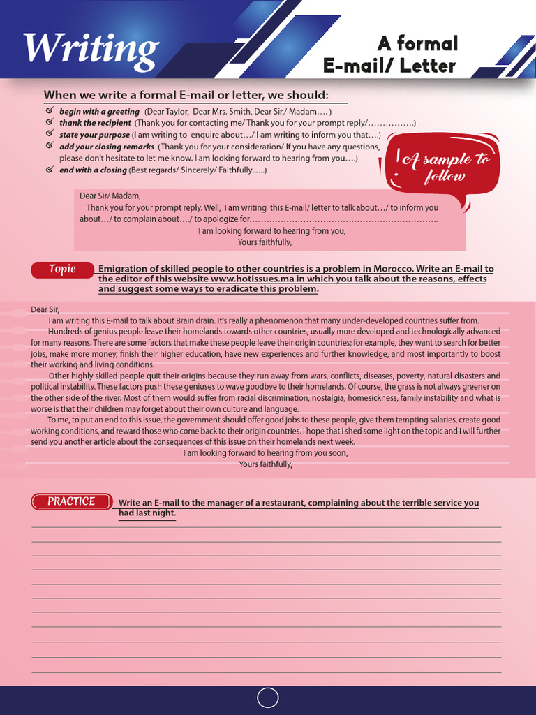Formal Letter Writing Guide | PDF
