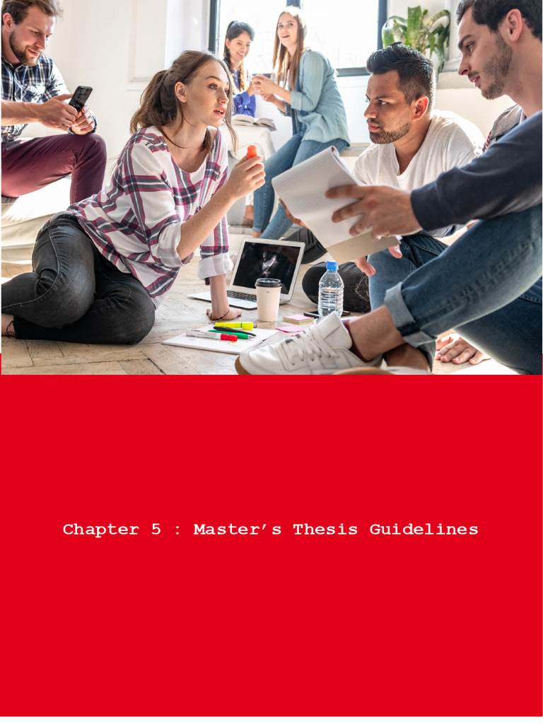 Chapter 5 - Master's Thesis Guidelines - MSC in | PDF | Thesis | Methodology