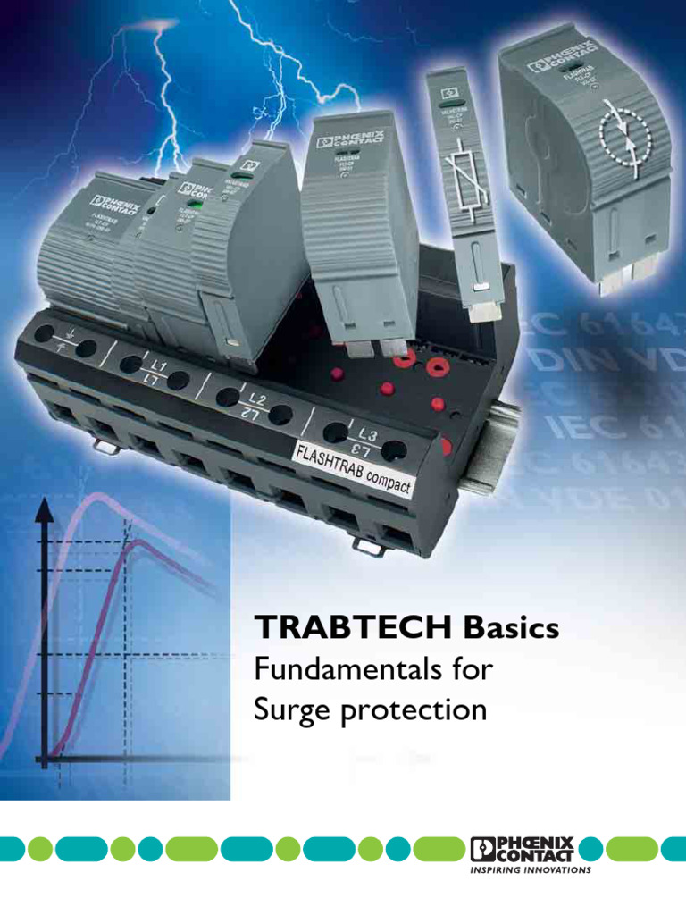 TRABTECH Surge Protection Overview | PDF | Power Supply | Electrical ...