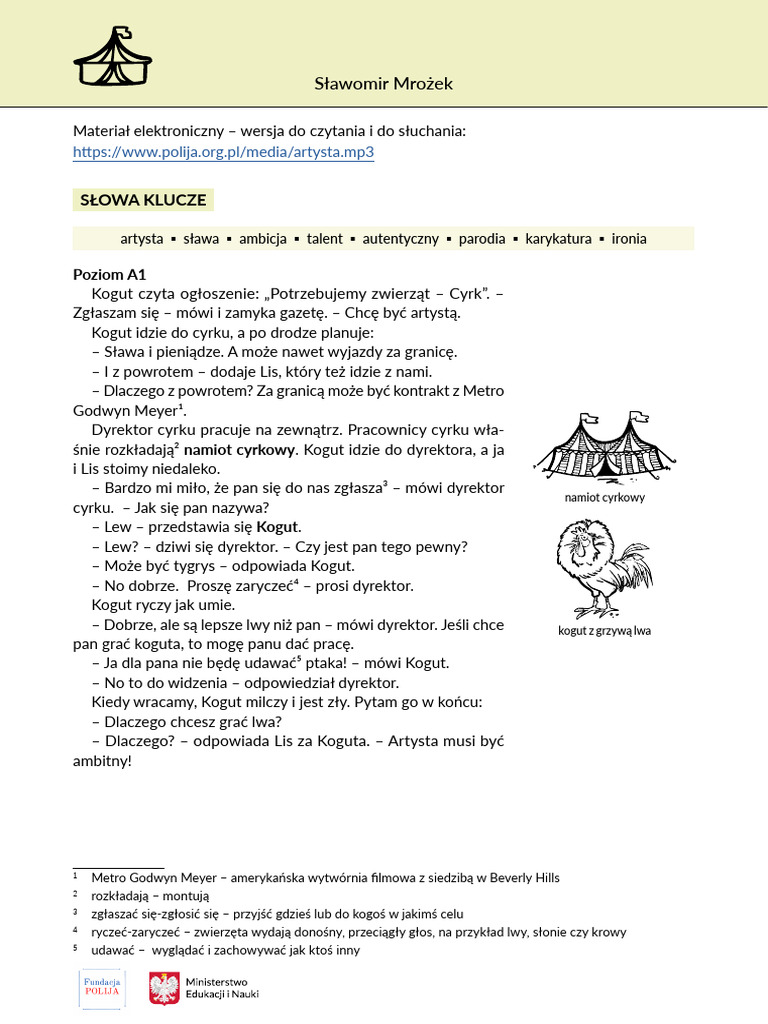 Srodek 10 Artysta | PDF