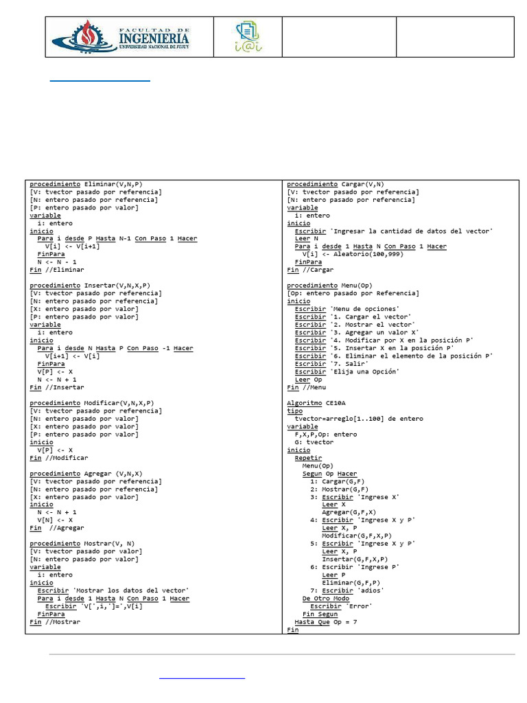 II 2019 TP10 | PDF | Algoritmos y Estructuras de Datos | Programación de computadoras