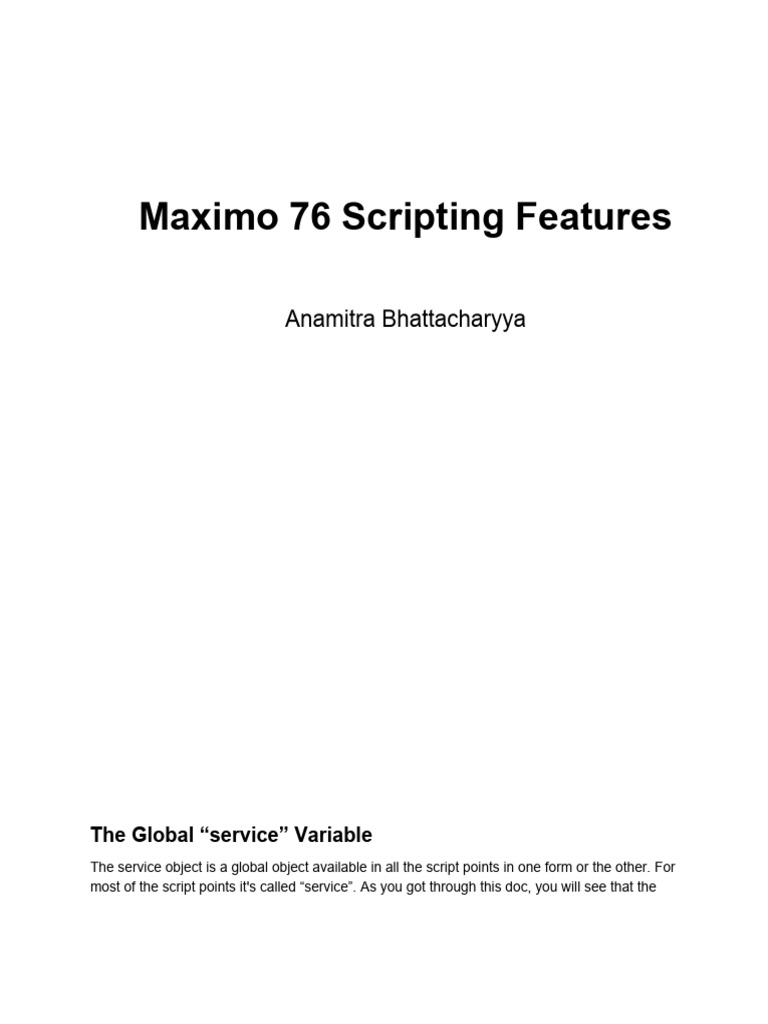 IBM MAXIMO ScritpingGuide | PDF | Uniform Resource Identifier | Json