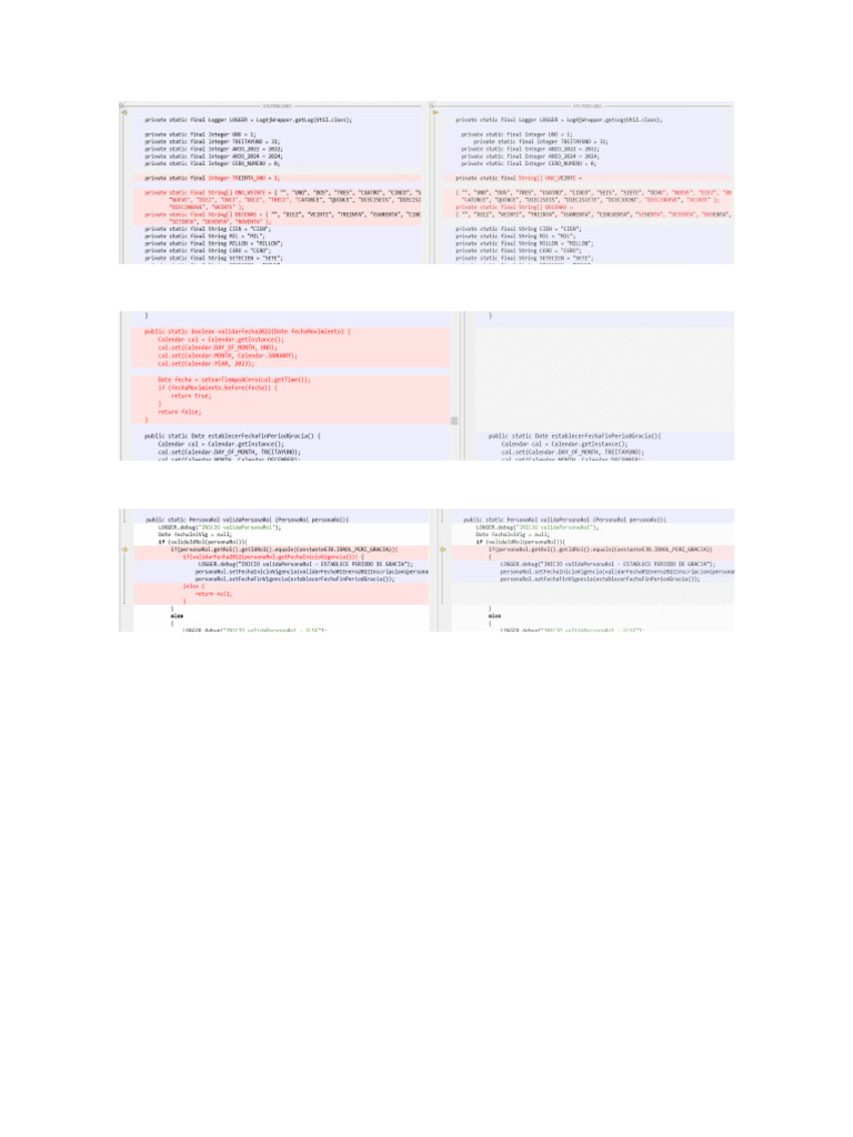 Util Cambios - Java | PDF