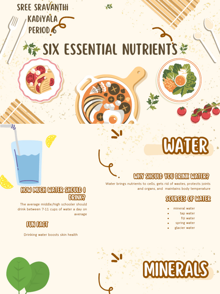 Essential Nutrients for Teens' Health | PDF | Carbohydrates | Fat
