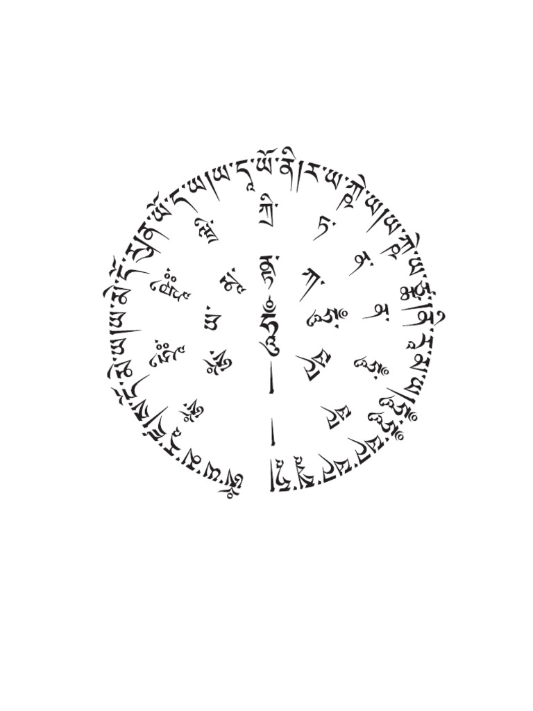 Yamantaka Mantra Circle | PDF