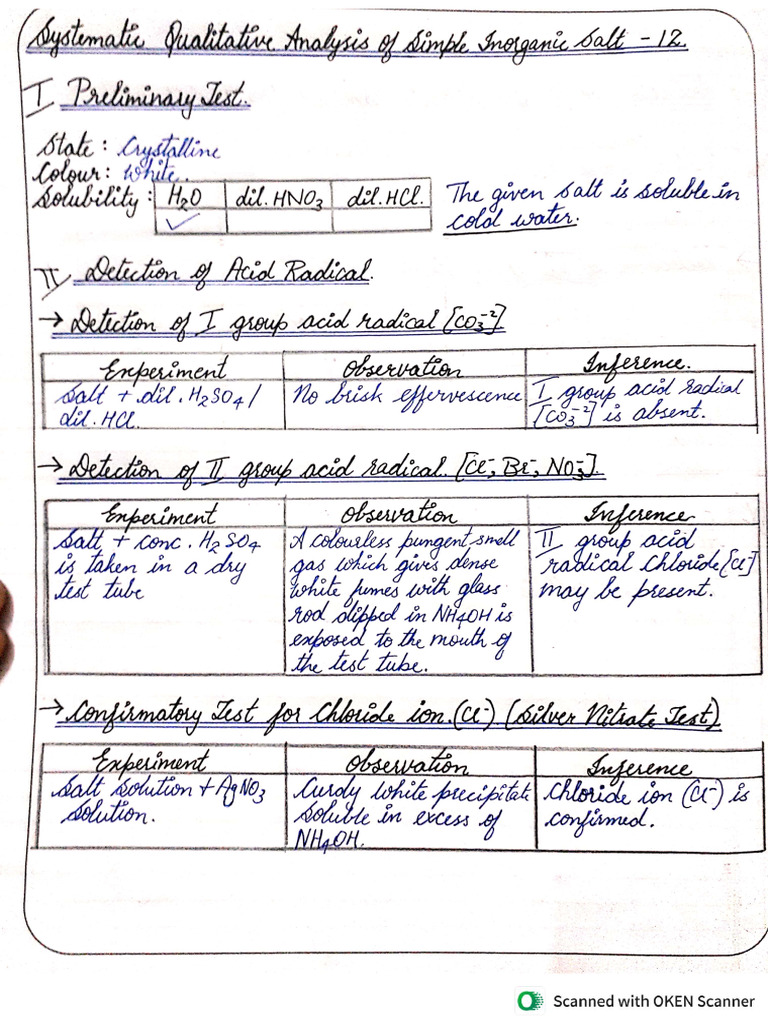 Strontium Chloride. Salt 12 | PDF