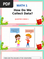 Grade 1 Data Handling: Pictographs | PDF