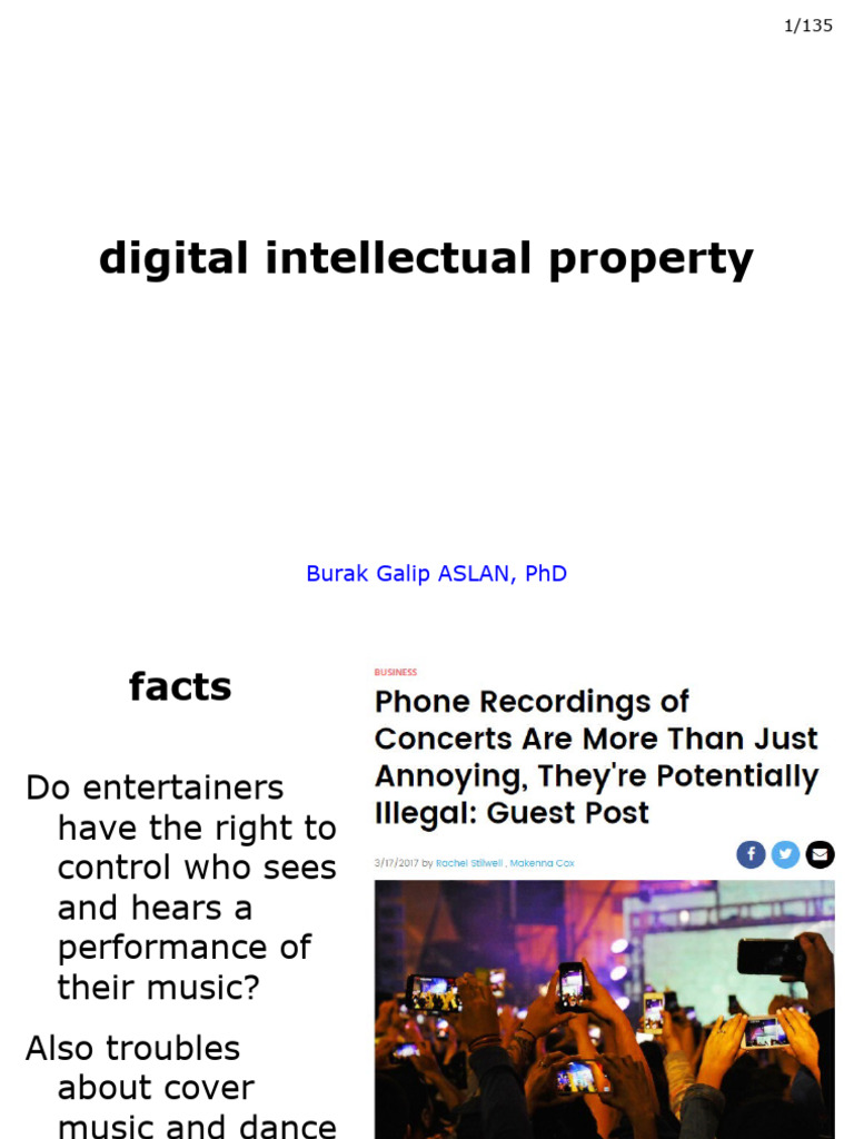 411 05 Digital Intellectual Property | PDF | Free Software | Digital ...