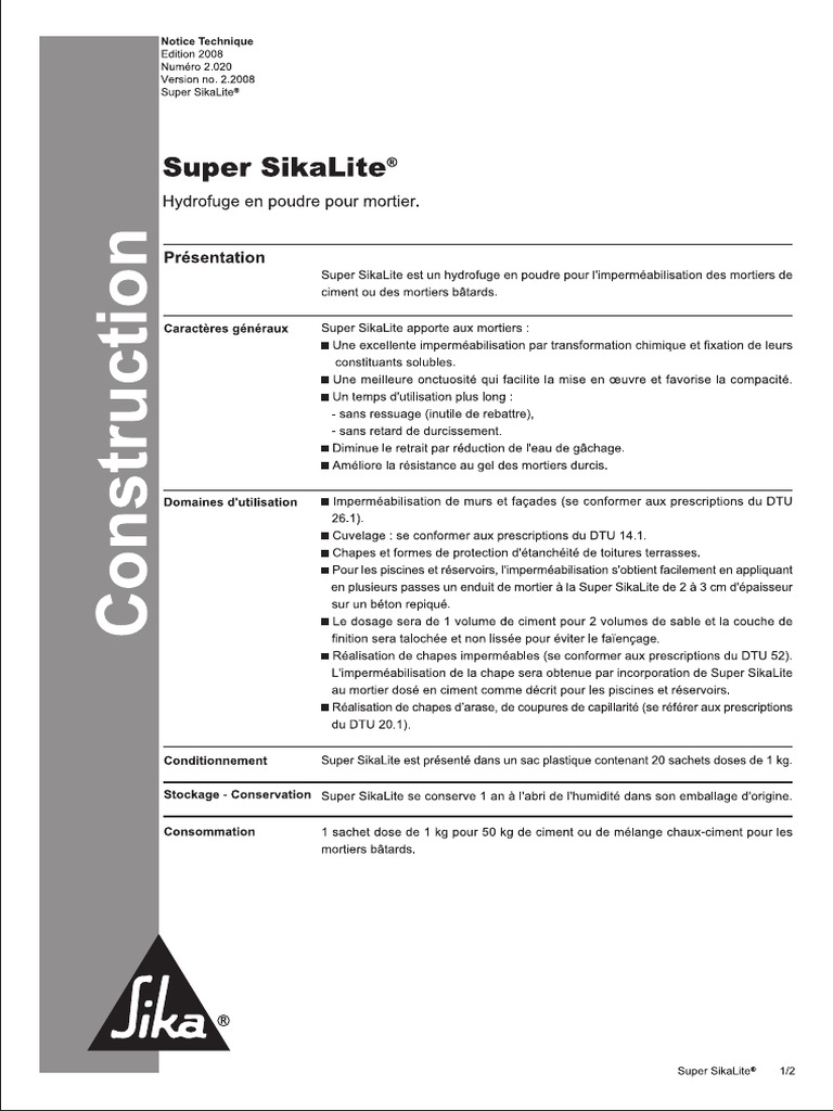 Super Sikalite | PDF