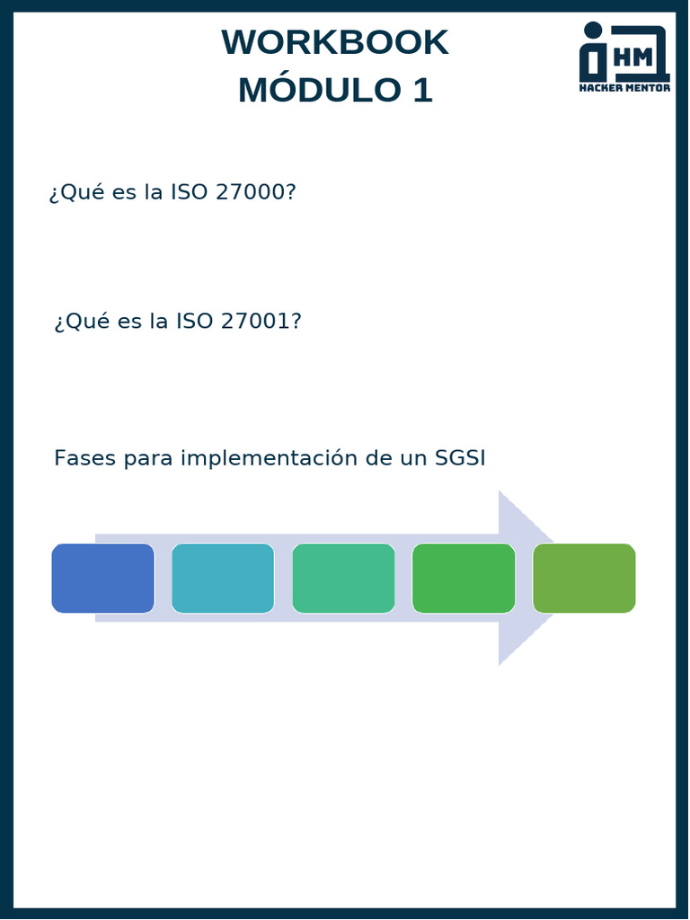 Workbook Iso 27001 Mod1 | PDF