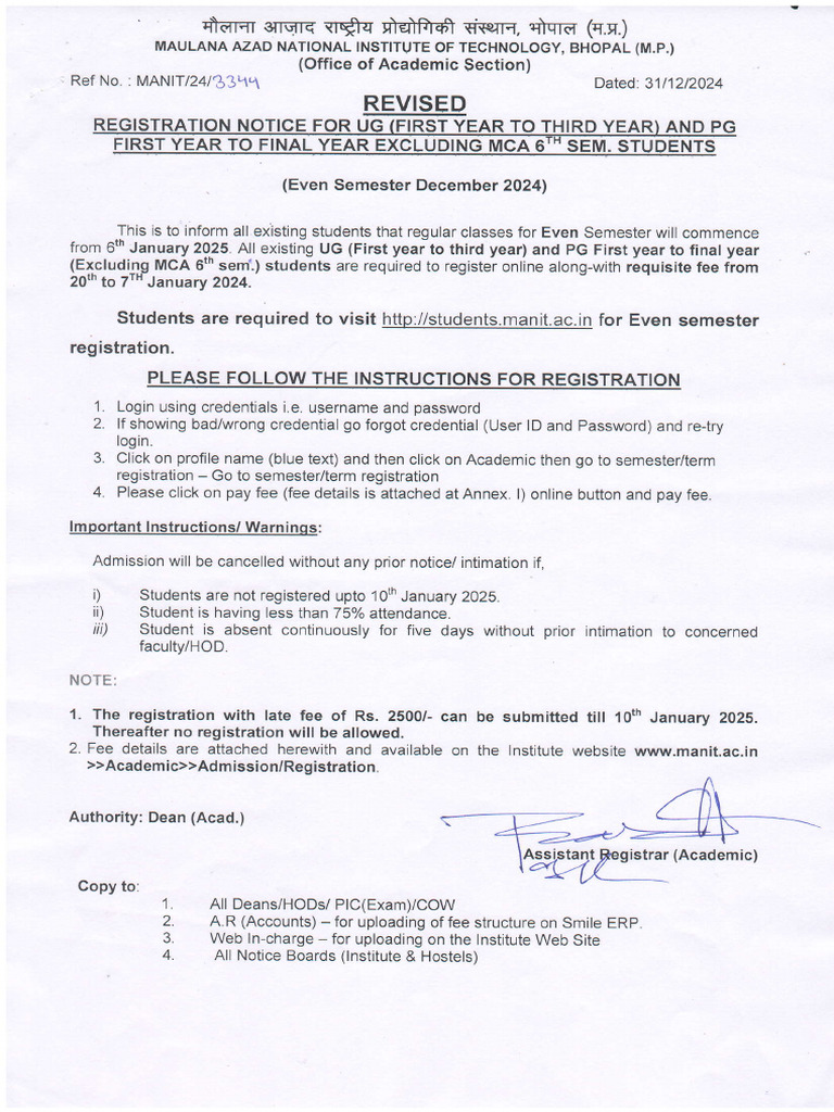 UG 1st Year Reg Dec 2024 | PDF | Service Industries | Money