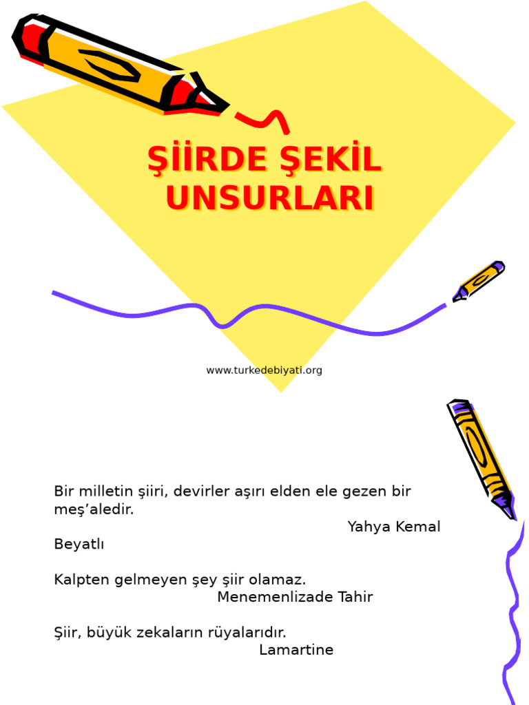 Siirde Sekil Unsurlari Olcu Kafiye | PDF