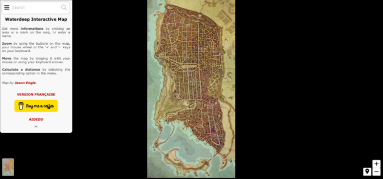 Waterdeep Interactive Map | PDF
