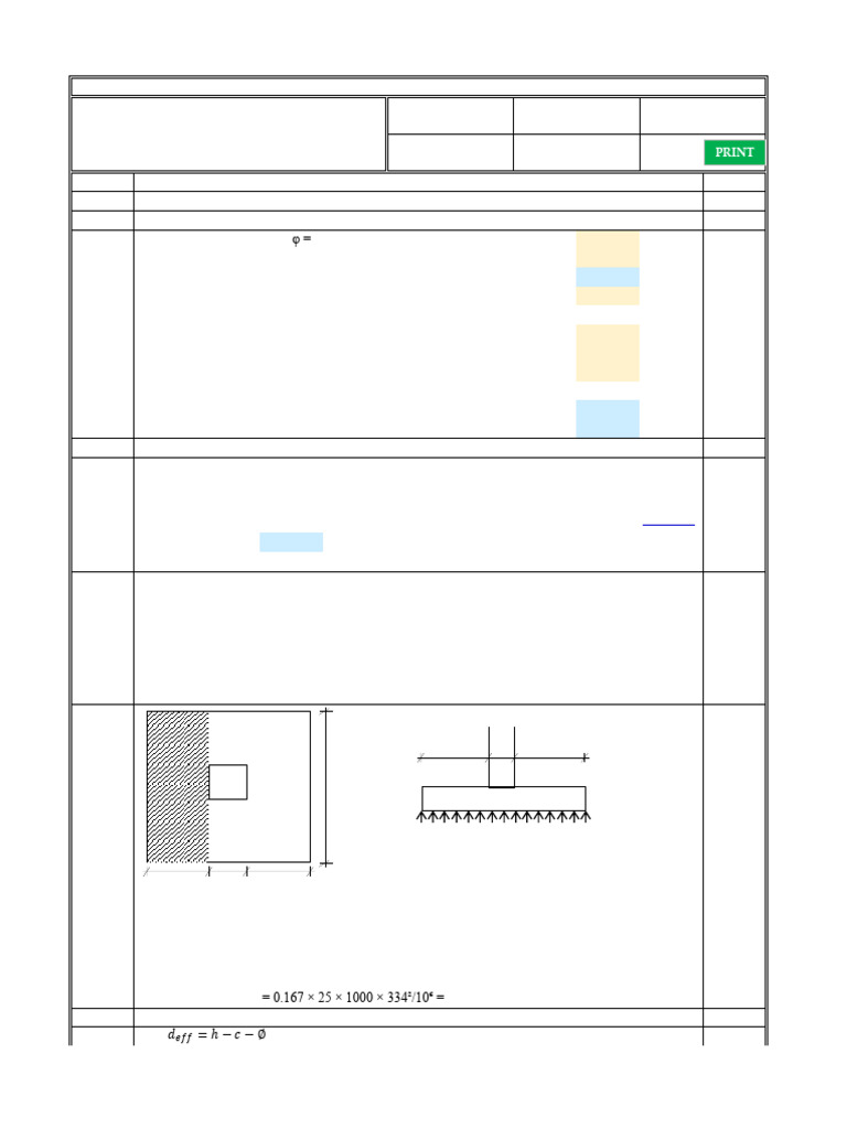 Foundation design example_240403_110810 | PDF | Column | Mechanical ...
