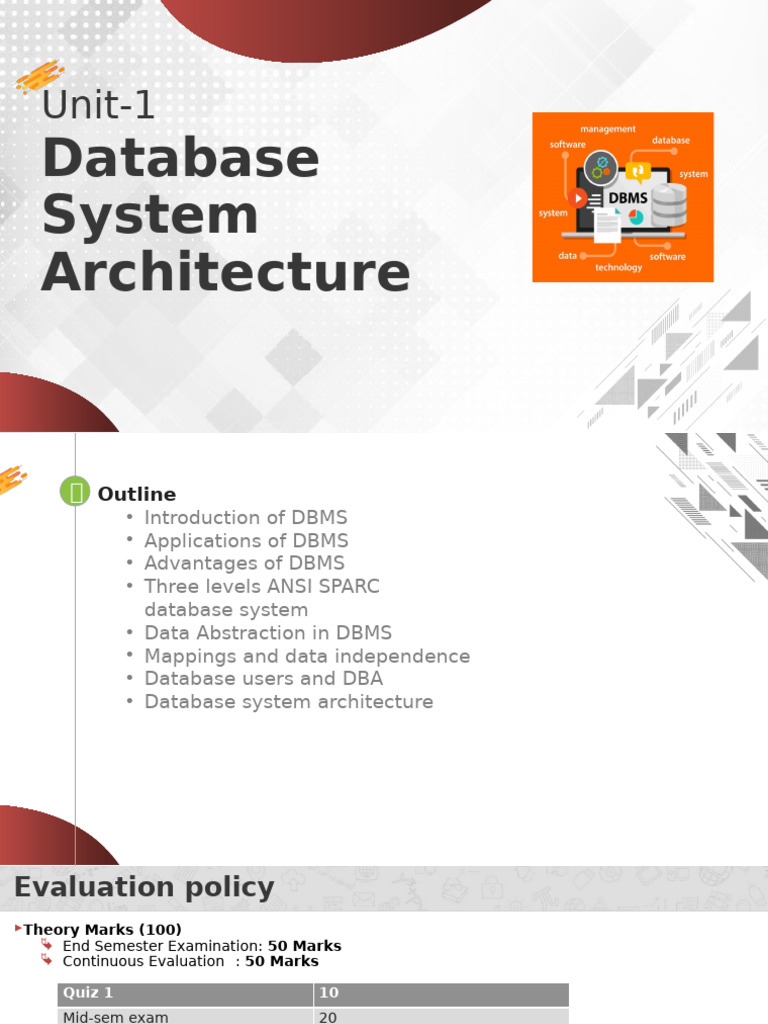 1.Database System Architecture | PDF | Databases | Computer Data Storage 1.Database System Architecture | PDF | Databases | Computer Data Storage