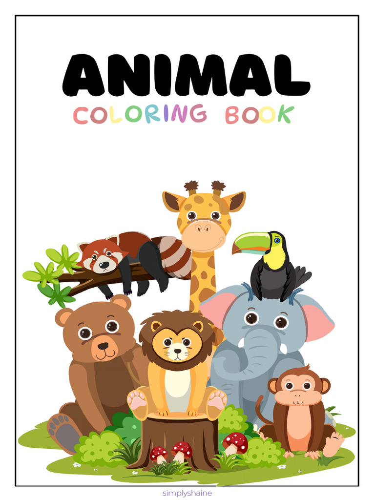 Cute Coloring Book For Kids | PDF