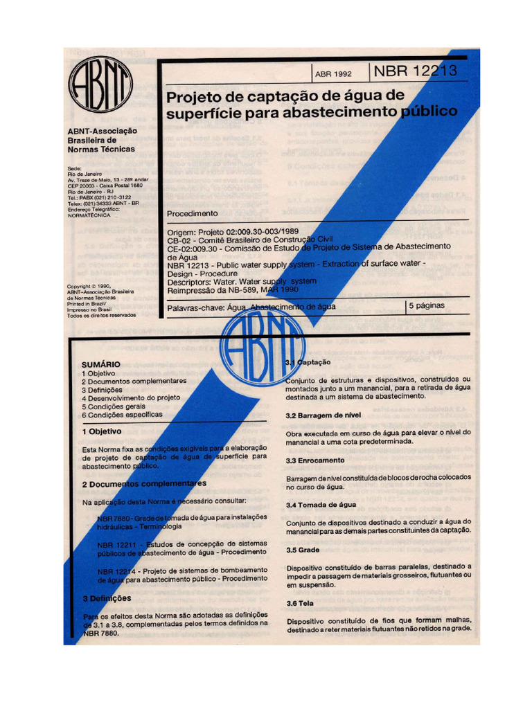 NBR 12213 | PDF