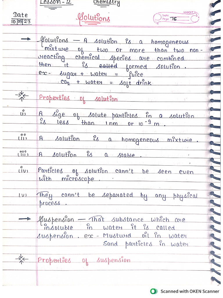 Solution Chapter 2 | PDF