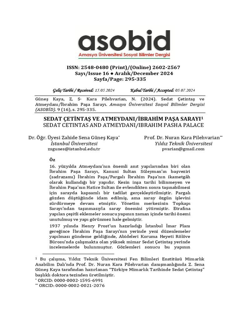 SEDAT __ET__NTA__ VE ATMEYDANI-__BRAH__M PA__A SARAYI[#1484824]-3933785 | PDF