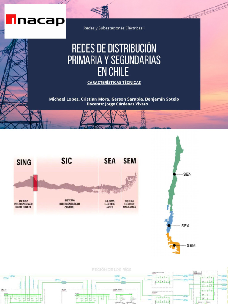 Redes de Distribución Primarias y Secuandarias | PDF