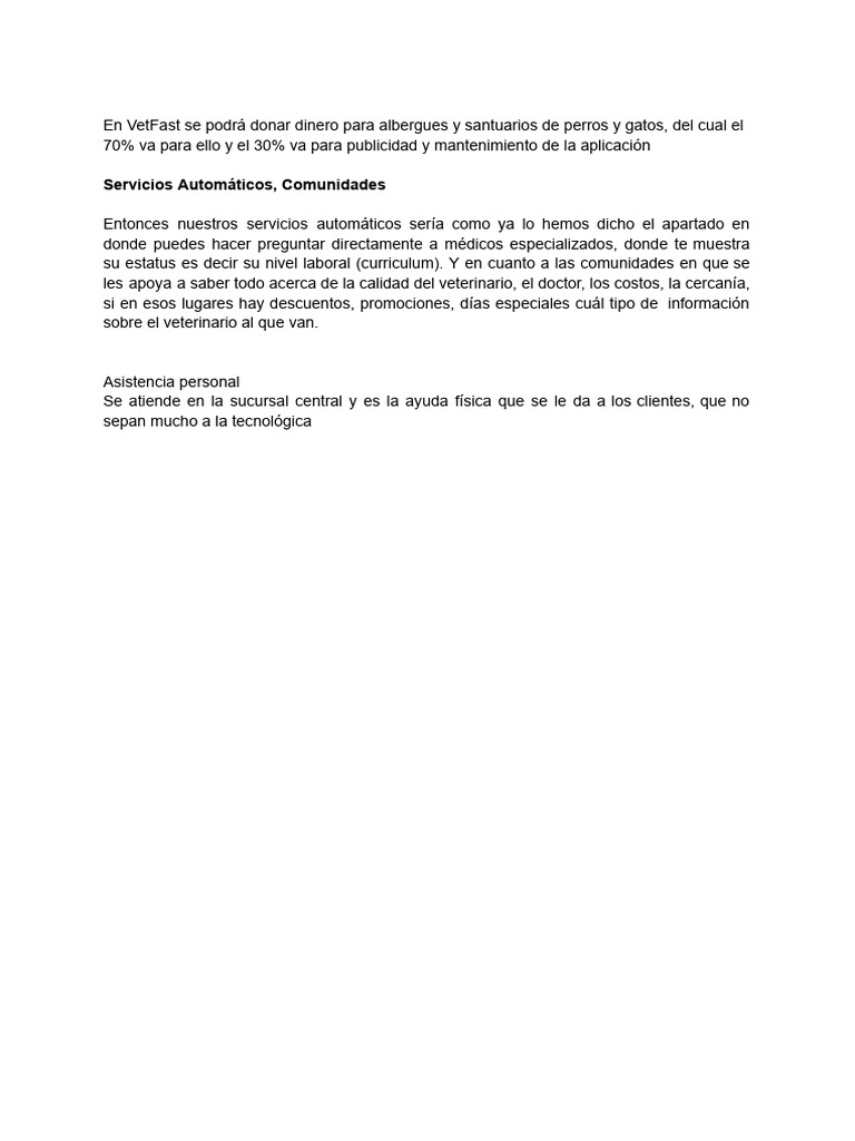 VetFast Asistir | PDF