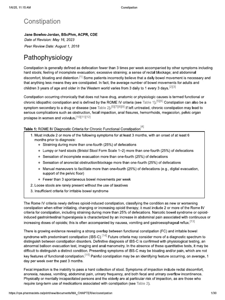 10_Constipation | PDF