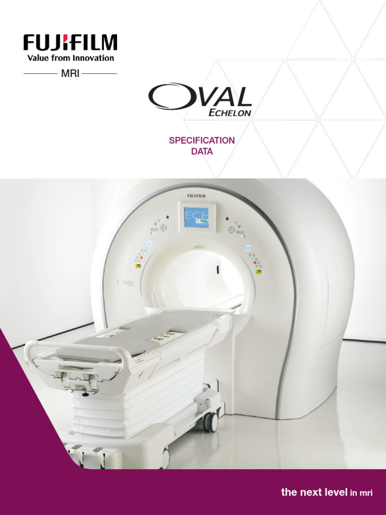 FF_echelon-oval-data-sheet-2021-09-24 | PDF | Magnetic Resonance ...