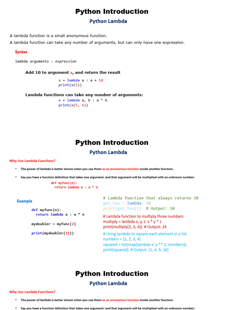 Presentation 4 Pdf Anonymous Function Class Computer Programming