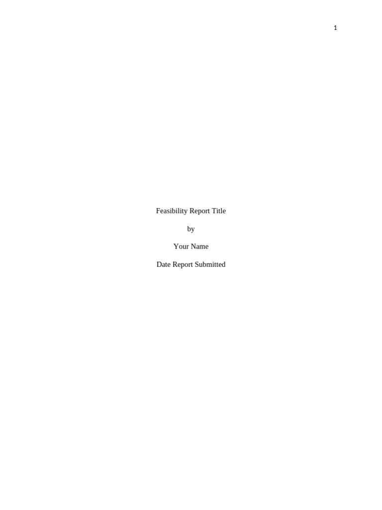 APA Document Template | PDF