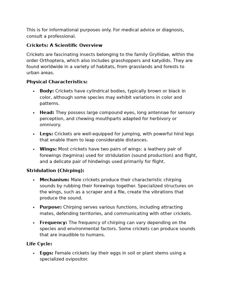 This Is For Informational Purposes Onl2 | PDF | Insects