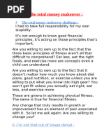 Intentionality in Wealth Building | PDF | Wealth | Debt
