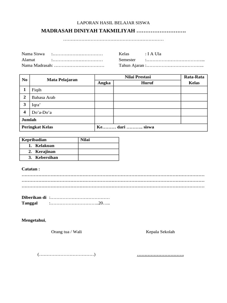 Format Raport MD | PDF