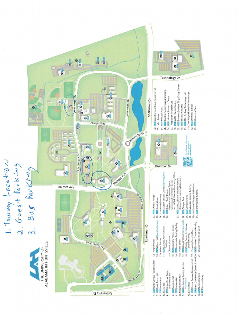 UAH campus map | PDF