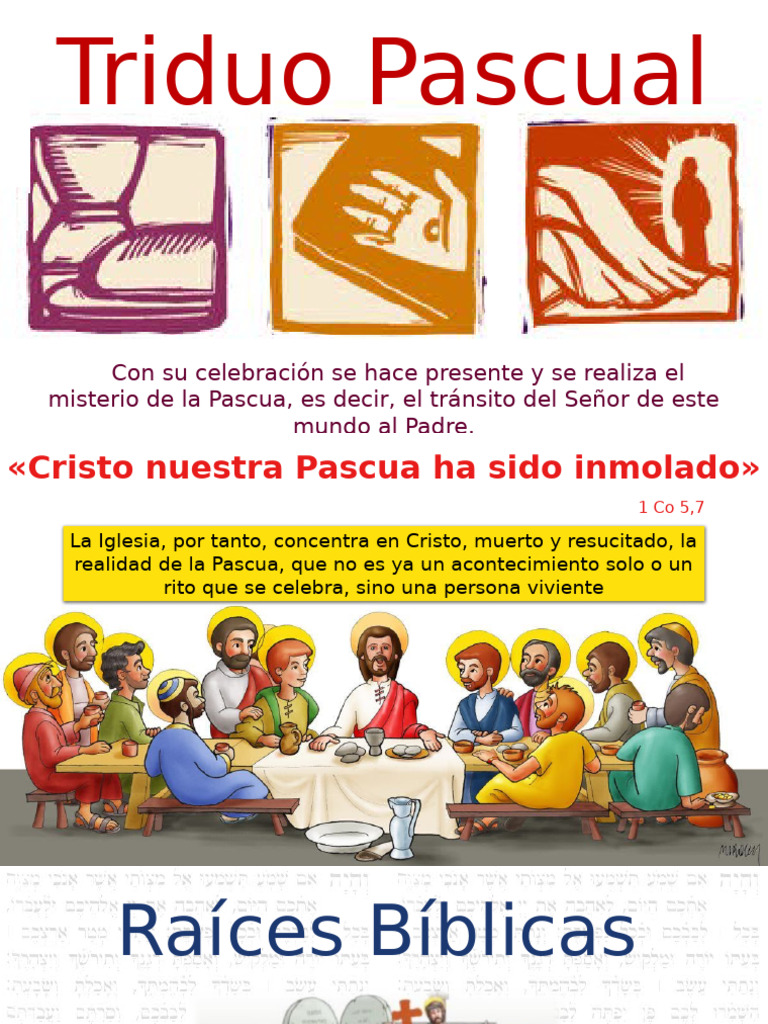 Triduo Pascual | PDF | Pascua de Resurrección | eucaristía