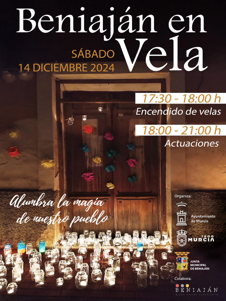 BENIAJÁN en VELA 2024 - Flyer Actividades | PDF