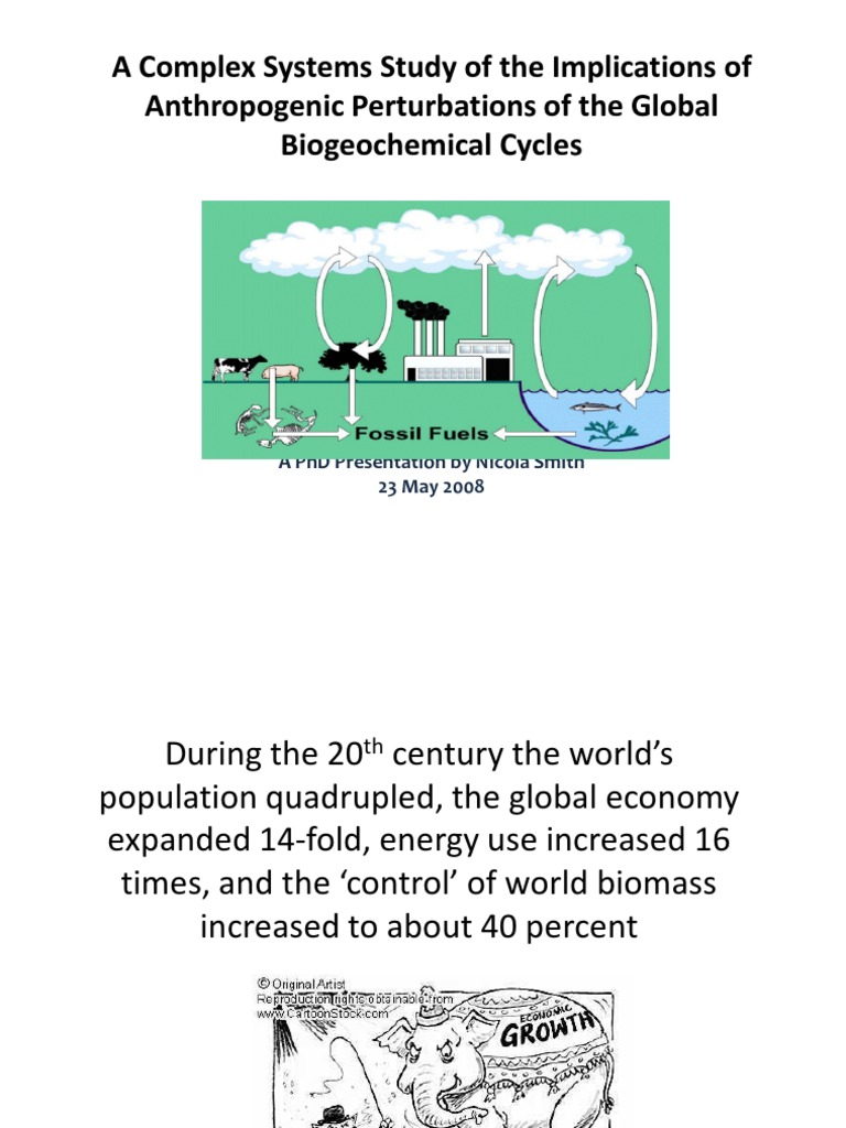 A Complex Systems Study of The Implications | PDF | Water Resources | Input–Output Model