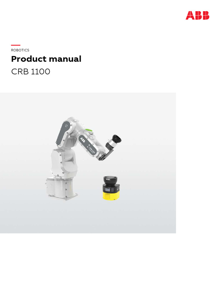 CRB 1100 | PDF | Robot | Robotics