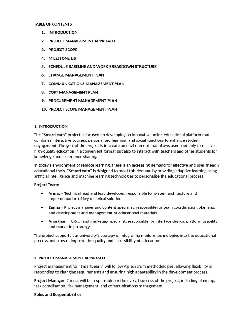 1 part | PDF | Project Management | Software Testing