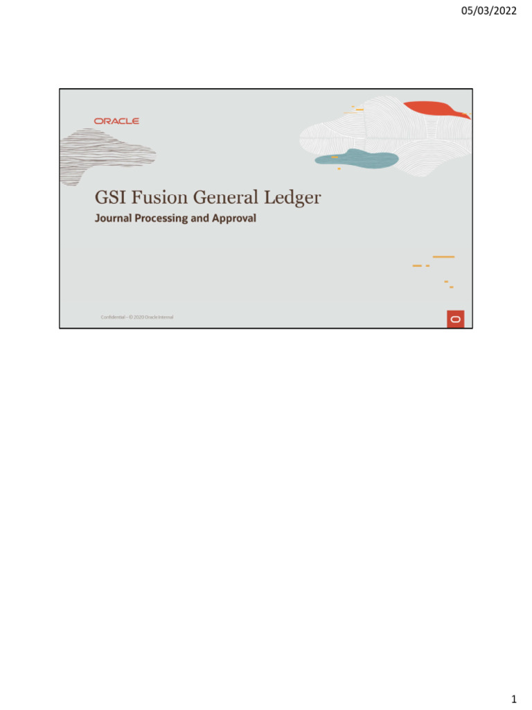 GL Journal Processing and Approval | PDF | Debit Card | Debits And Credits