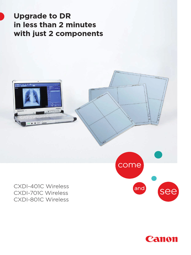 Instant DR Upgrade with Canon Wireless Systems | PDF | Laptop | Imaging