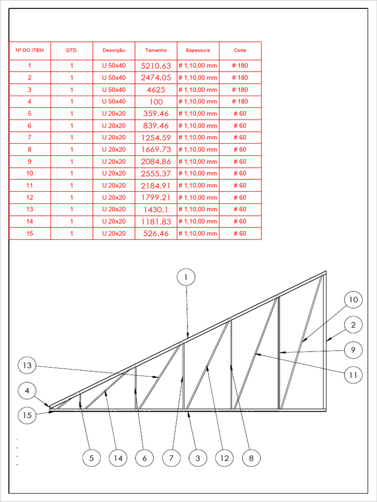 U 20x20 Material Specifications | PDF
