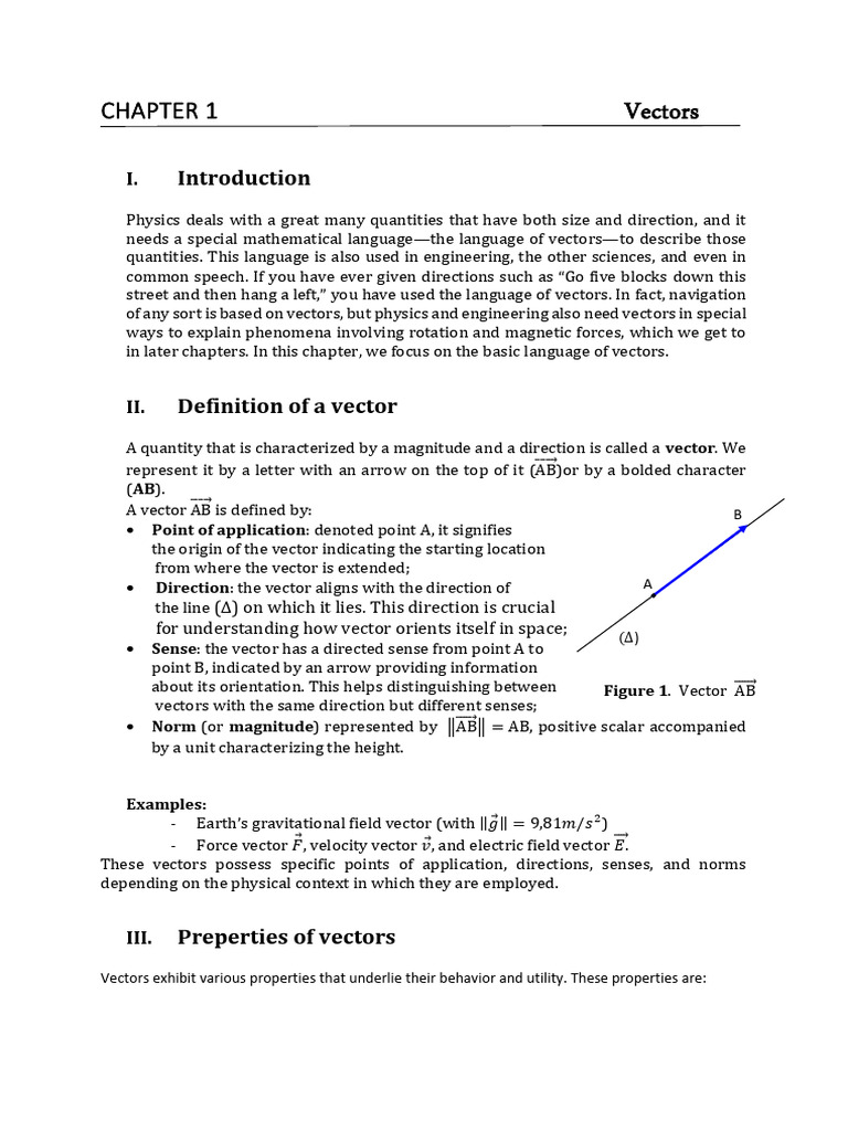 Chap1part2 Pdf Euclidean Vector Coordinate System