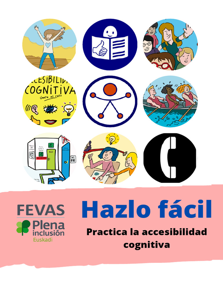 Hazlo Facil Practica La Accesibilidad Cognitiva | PDF | Accesibilidad | Invalidez