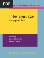 Selinker Interlanguage | PDF | Symbols | Languages