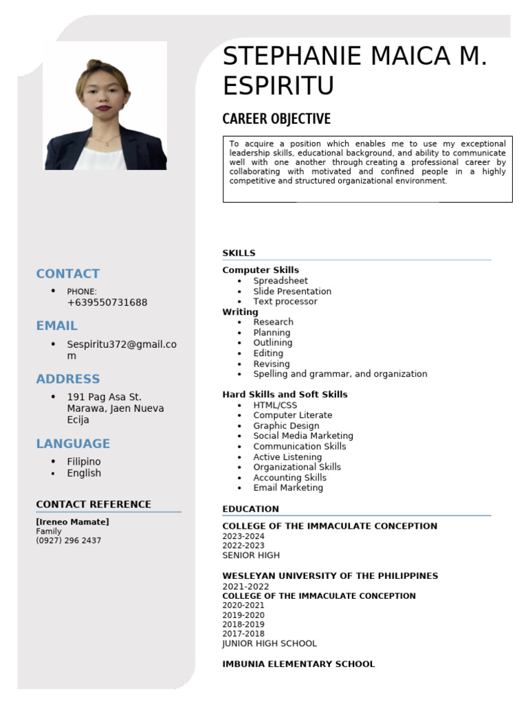 Sample-Resume | PDF | Computing
