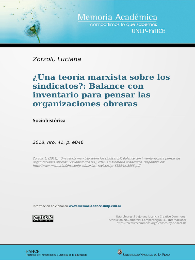 Teoría marxista y sindicatos: un balance | PDF | Friedrich Engels ...
