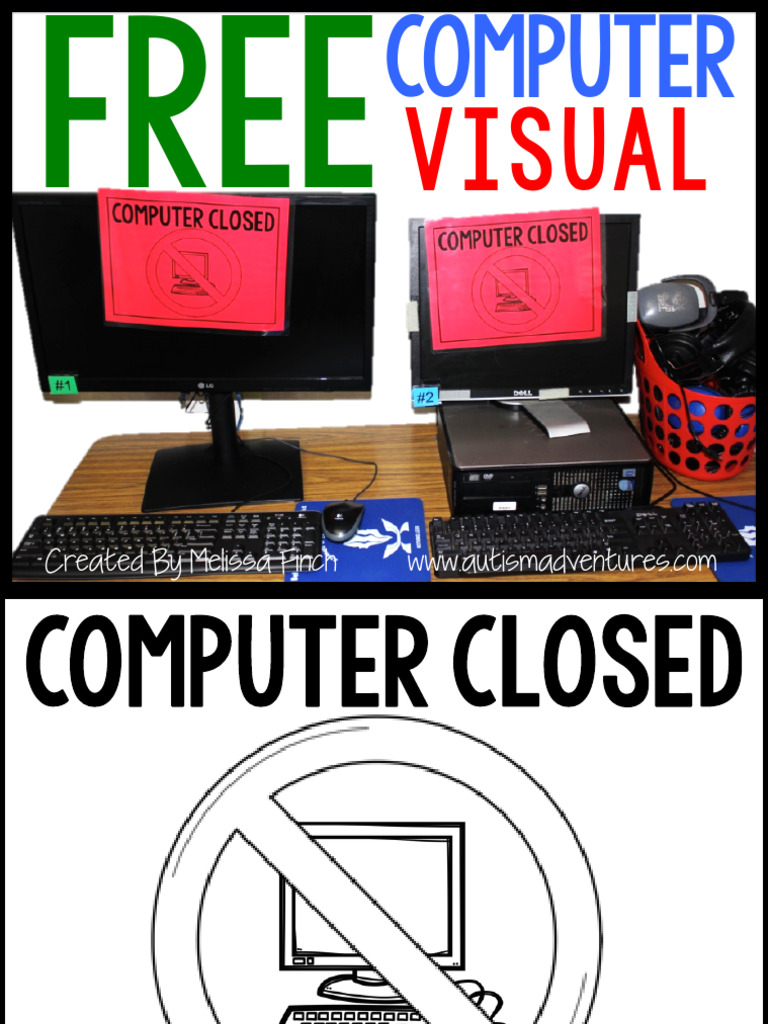 Computer Closed Visual For ESE Classroom | PDF